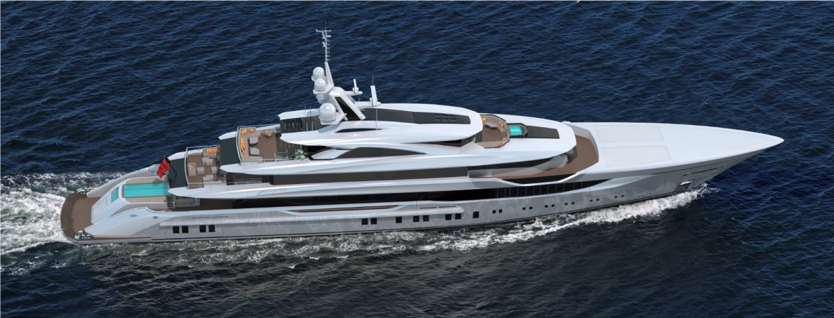 The sky's the limit! BILGIN 278 85m New Build Mega Yacht